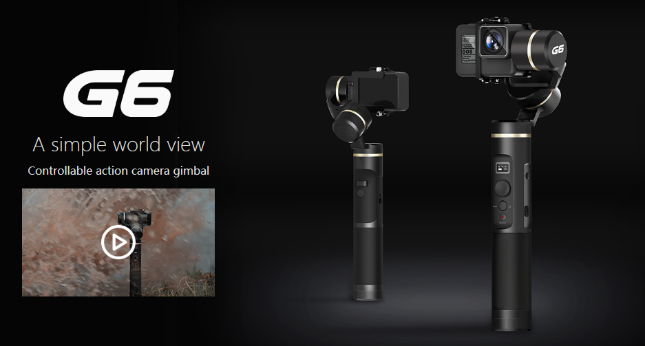 Feiyu Introduces The G6 Gimbal, Providing Perfect Vision In One Hand